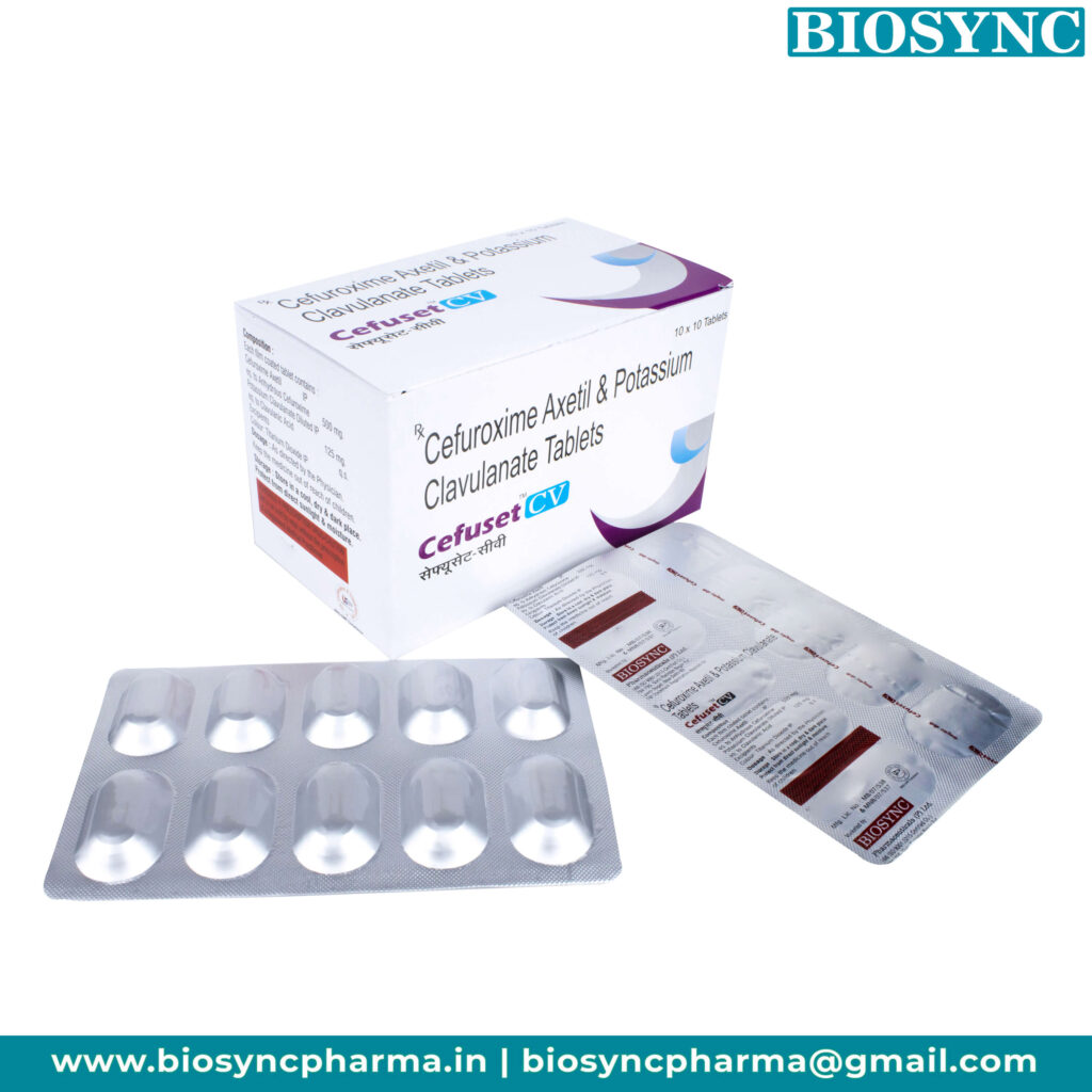 Cefuroxuime & Clavulanate Acid Tablets Manufacturer & Supplier