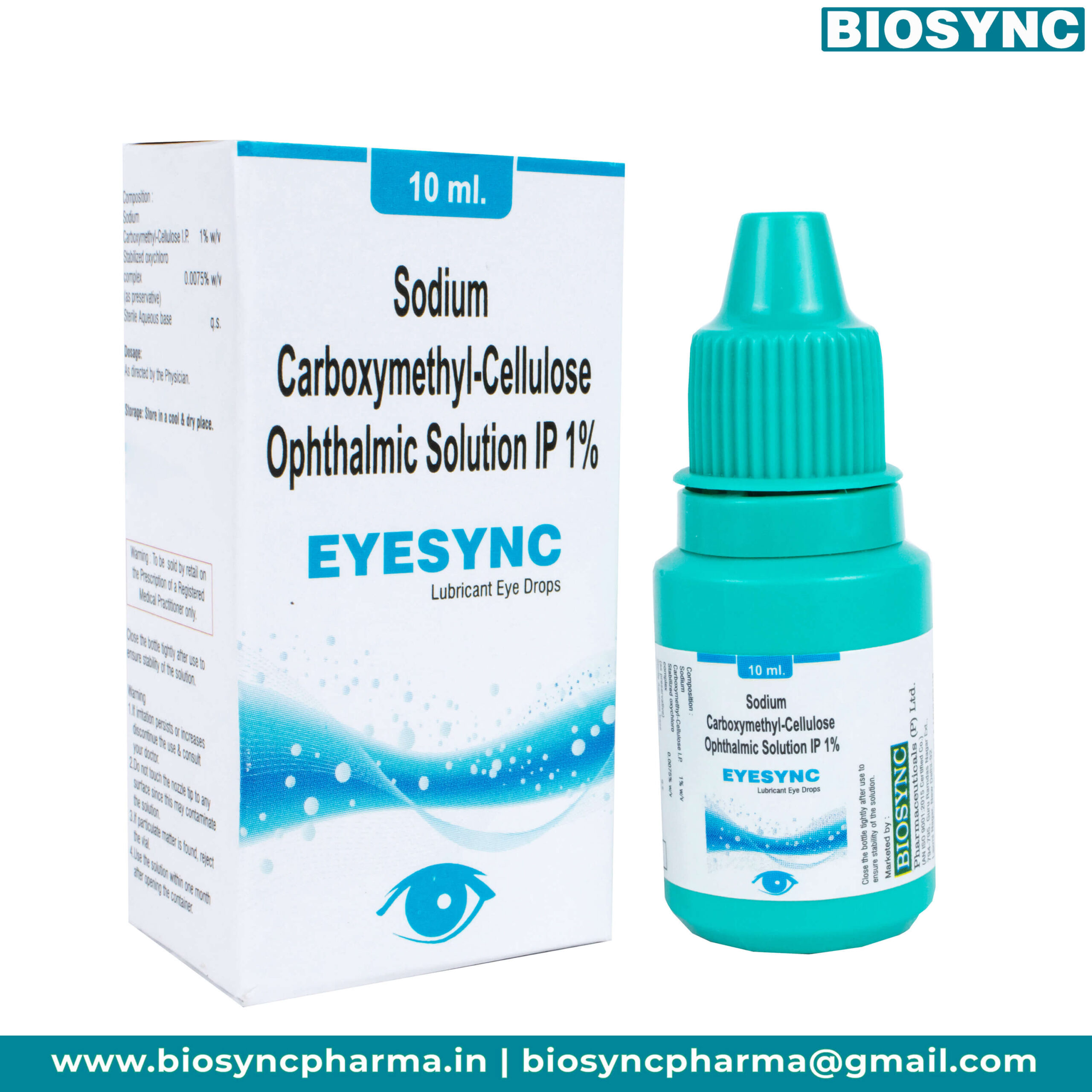 Sodium Carboxymethyl Cellulose Eye Drops Manufacturer & Supplier