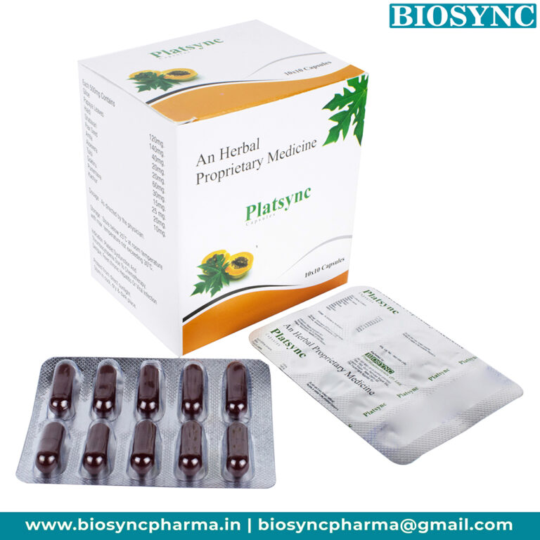 Platelet Count Increases Capsules Manufacturer & Supplier