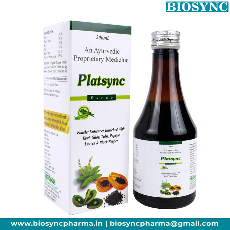Ayurvedic Platelets Increase Syrup Manufacturer & Supplier