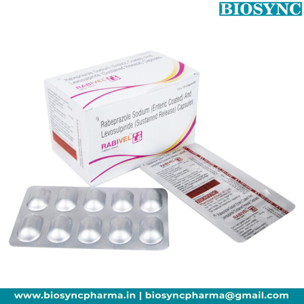 Rabeprazole Sodium And Levosulpiride Capsules Manufacturer & Supplier