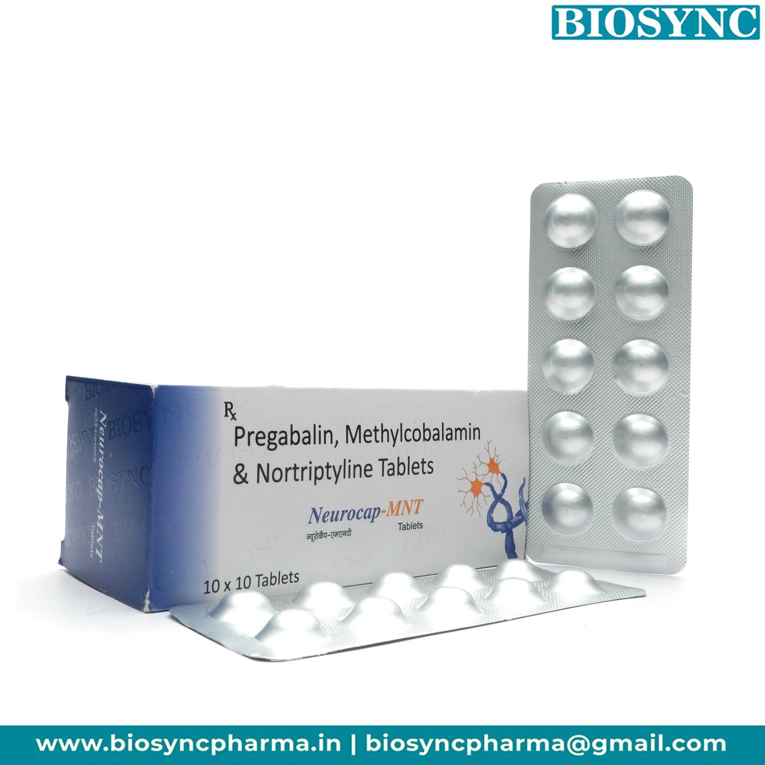 NEUROCAP-MNT TAB Third Party Manufacturer | PCD Franchise